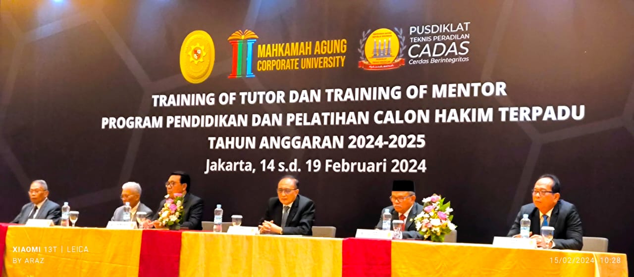 Training of Tutor dan Training of Mentor Program Pendidikan dan ...